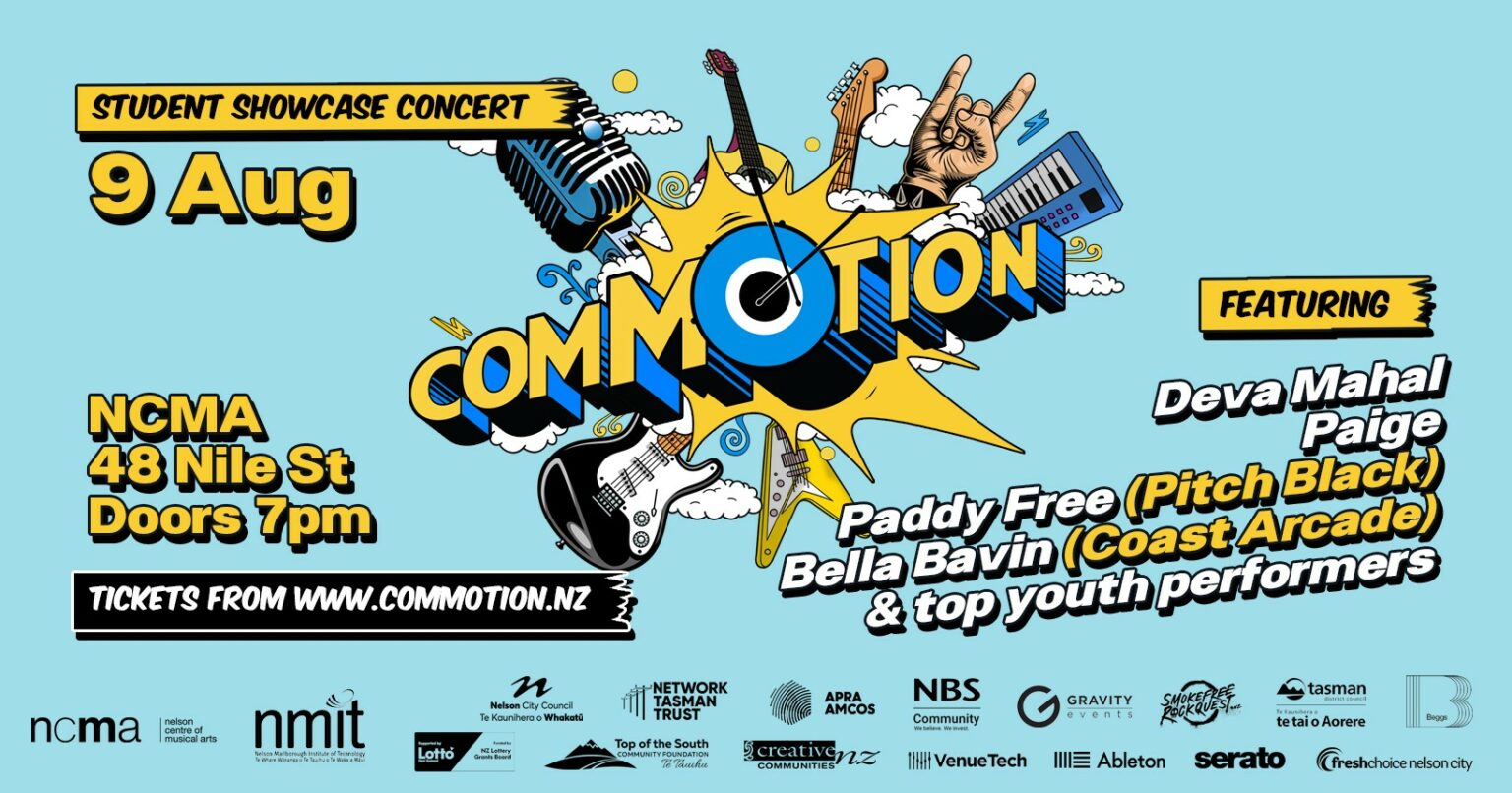 COMMOTION Showcase Concert - Nelson Centre of Musical Arts