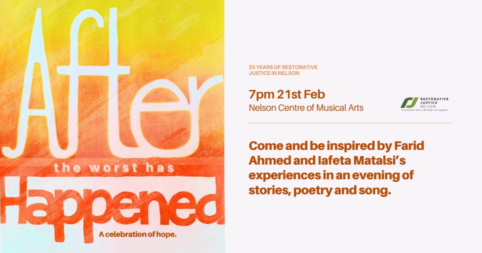 After The Worst Has Happened ; A Celebration of Hope - Nelson Centre of ...