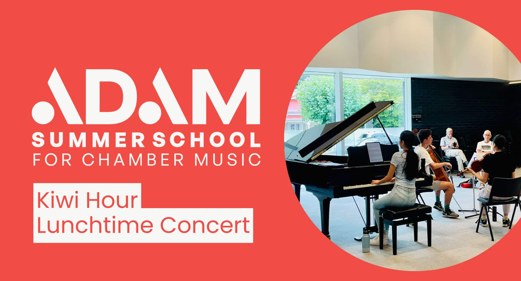 Adam Summer School 'Kiwi Hour' - Nelson Centre of Musical Arts